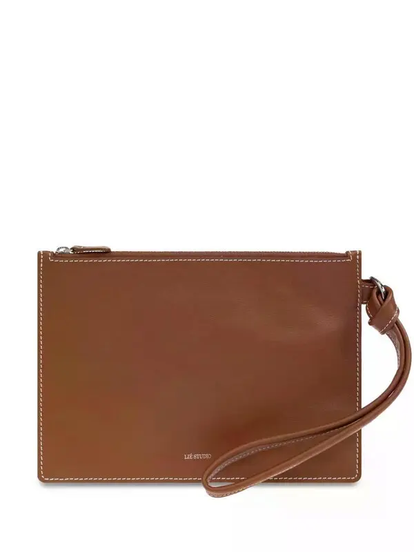 Lié Studio Lie Studio The Charlie Clutch Bag - Brown
