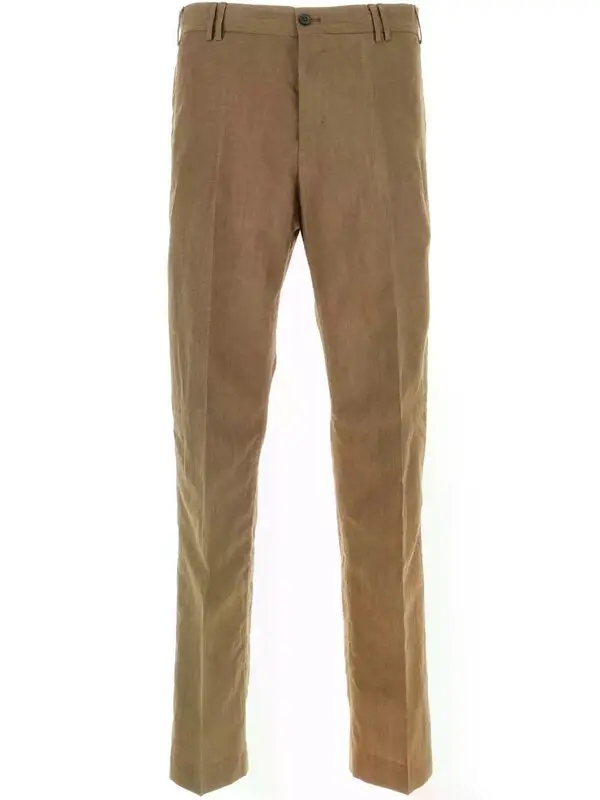 PT TORINO Straight-leg Trousers - Brown