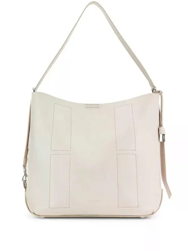 Hogan Leather Shoulder Bag - White