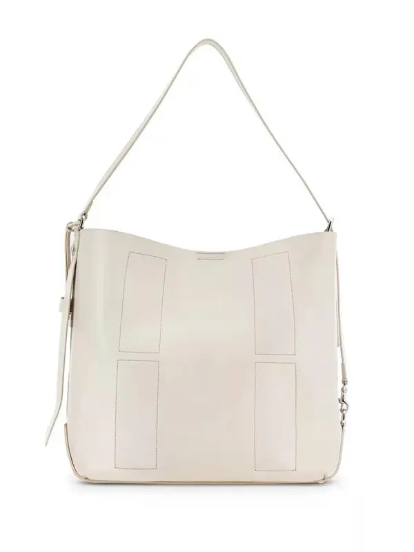 Hogan Leather Shoulder Bag - White