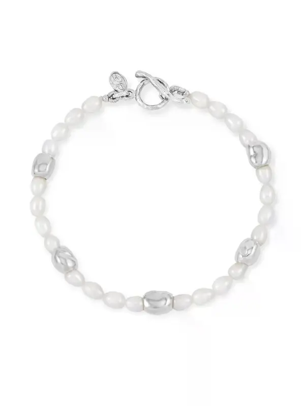 DOWER & HALL Pebble Bracelet - Silver