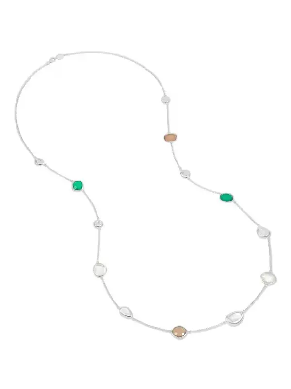 DOWER & HALL Gemstone Necklace - Silver