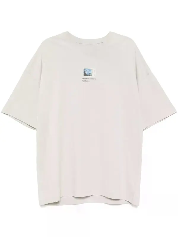 MUSIUM DIV. Graphic-print T-shirt - Grey