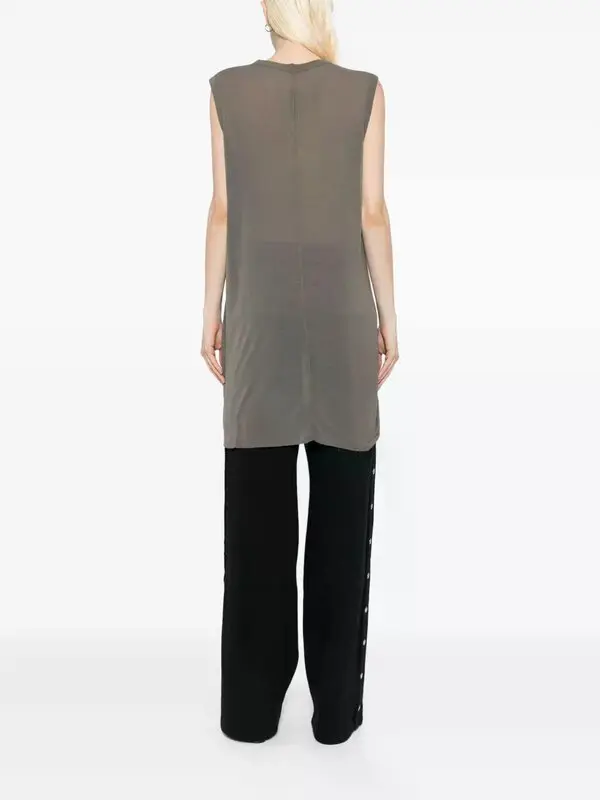 Rick Owens V-neck Sleeveless Top