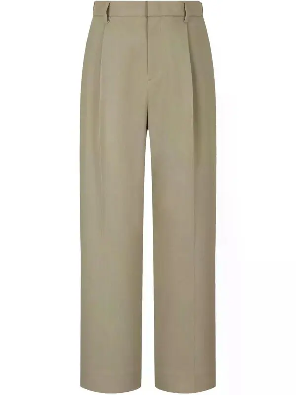 STUDIO TOMBOY Pleat-detail Trousers - Neutrals