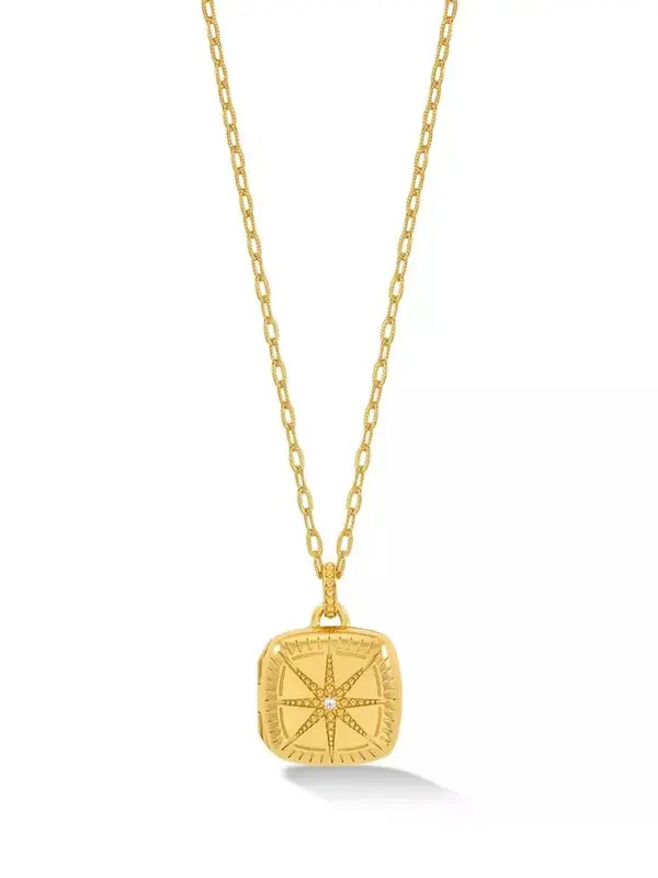 DOWER & HALL Stellar Talisman Necklace - Gold