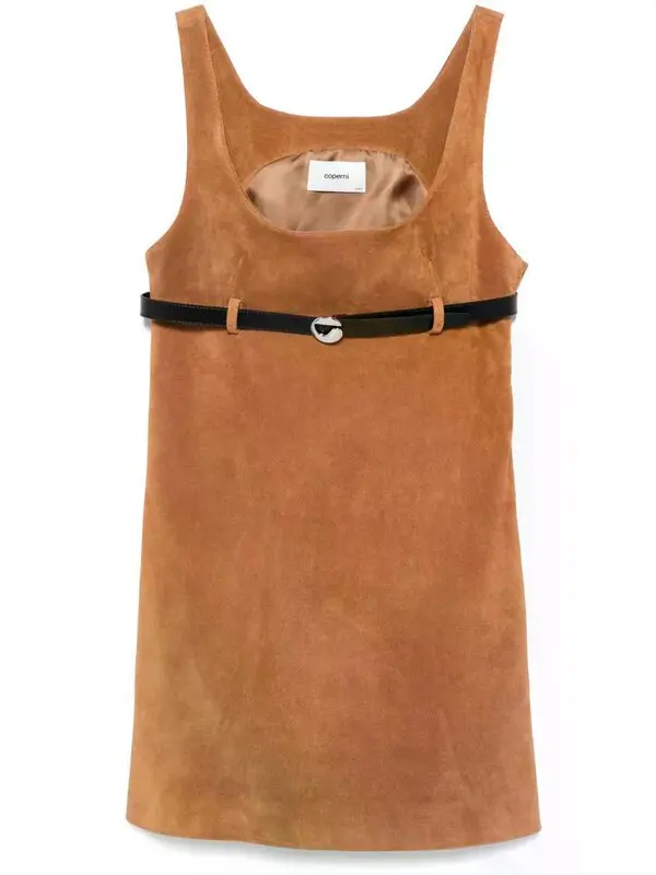 Coperni Belted Mini Dress