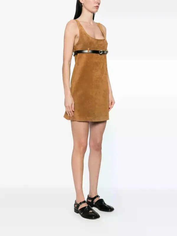 Coperni Belted Mini Dress