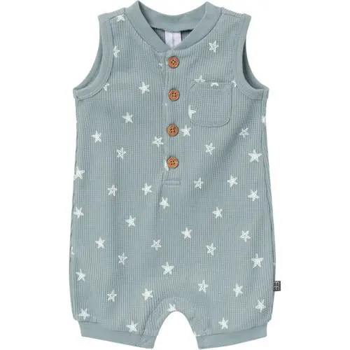 MODERN MOMENTS™ BY GERBER Sleeveless Short Romper - Starfish