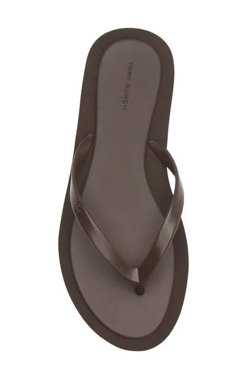 Tory Burch Kira Flip Flop - Dark Cocoa/dark Cocoa