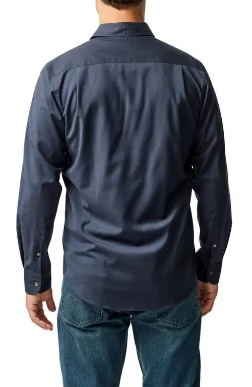 Rodd & Gunn Esk Valley Wool Mélange Button-up Shirt