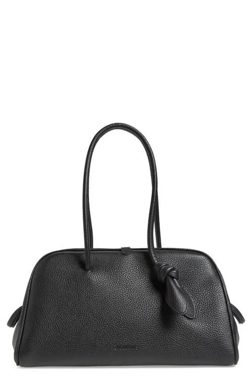 Jacquemus Le Turismo Leather Bowling Bag - Black
