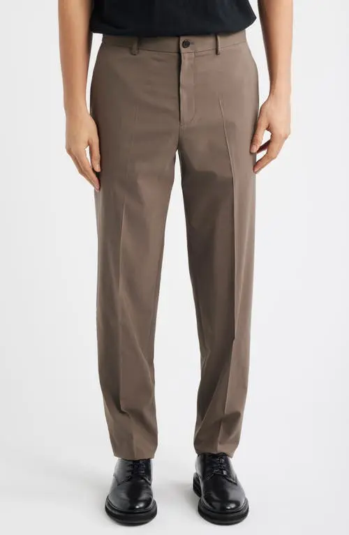 Theory Curtis Motion Wool-blend Trousers - Morel