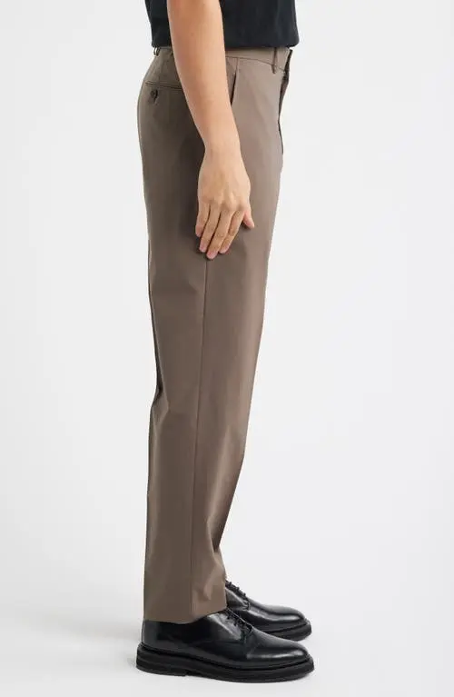 Theory Curtis Motion Wool-blend Trousers - Morel