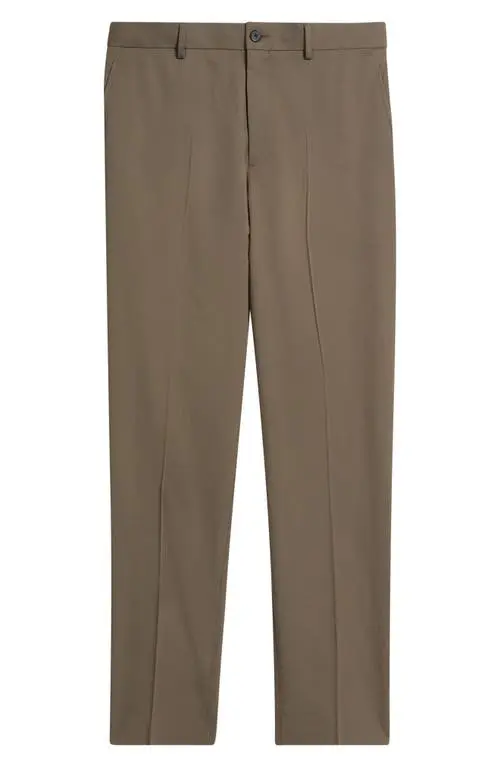 Theory Curtis Motion Wool-blend Trousers - Morel