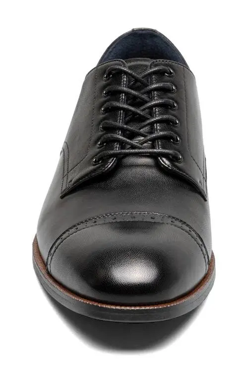 STACY ADAMS William Cap Toe Oxford - Black