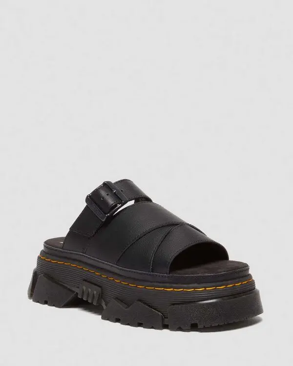 Dr. Martens Mattison Platform Slide Sandals - Black