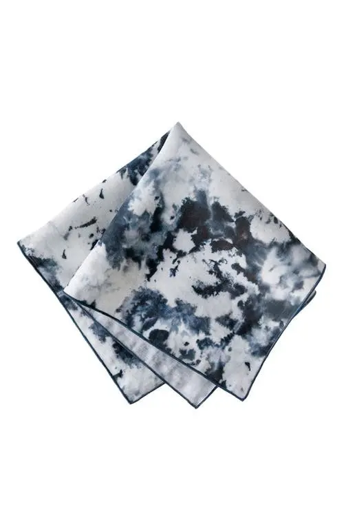 GOLDIE HOME Grey Marble Napkin Set Of 4
