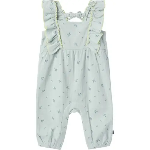 MODERN MOMENTS™ BY GERBER Ruffles Romper - Sky Leaves