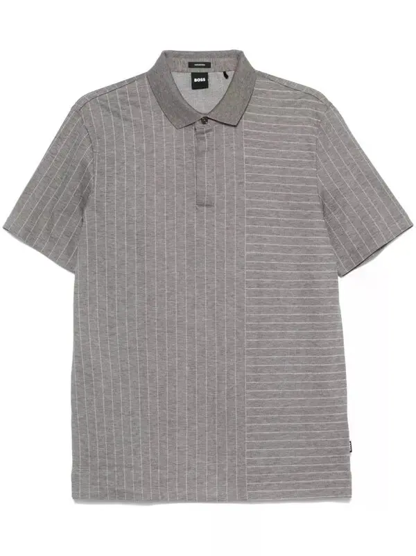 BOSS Mixed-stripes Polo Shirt