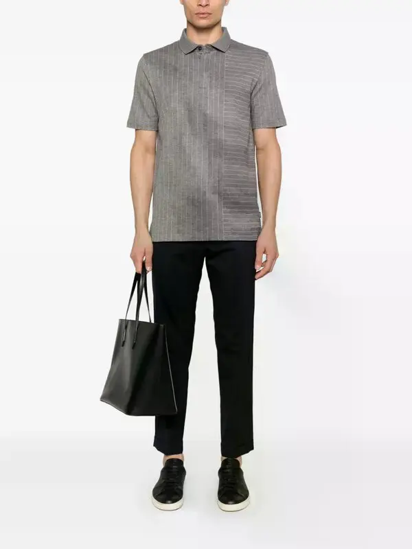 BOSS Mixed-stripes Polo Shirt