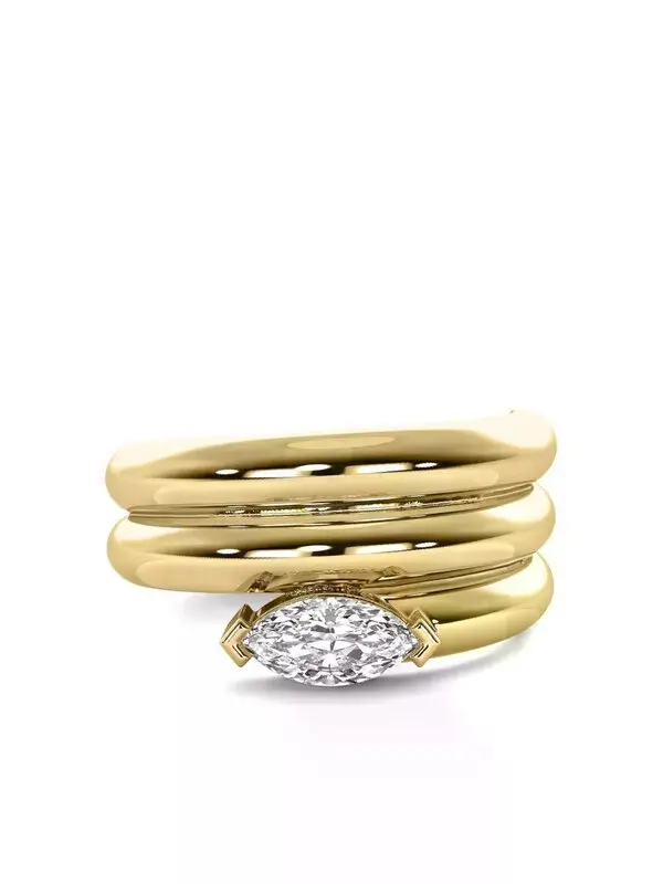 TILLA 14kt Gold Diamond Ring