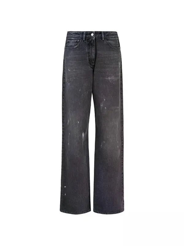 SEEN USERS Pull To Open Jeans - Black