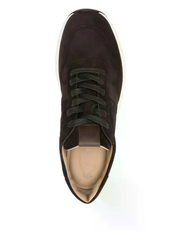 TOD'S Suede Sneakers - Brown