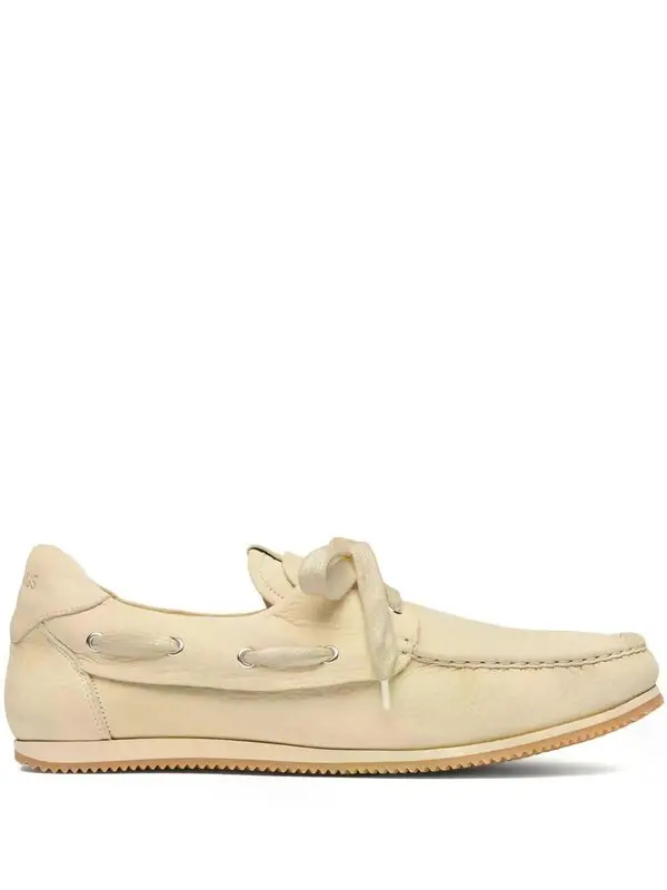Jacquemus Les Batto Boat Shoes - Neutrals
