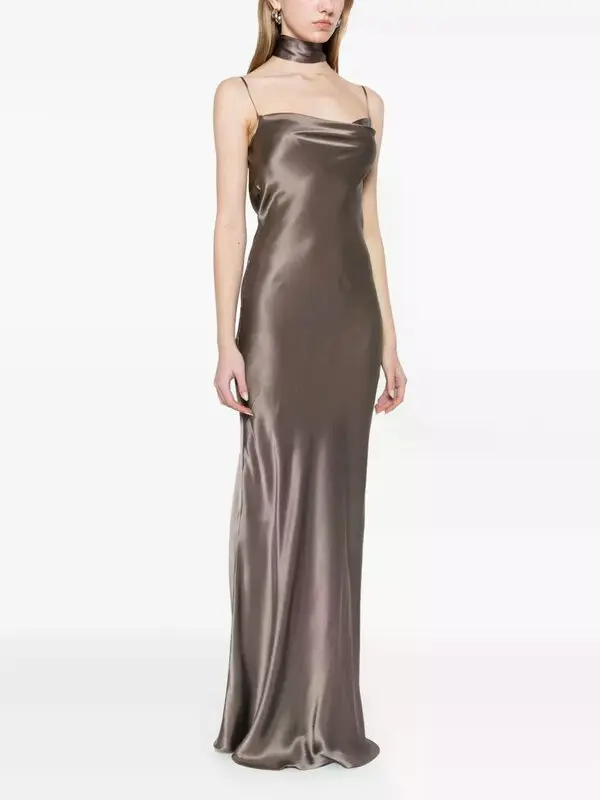 MANURI Vivie Silk Gown