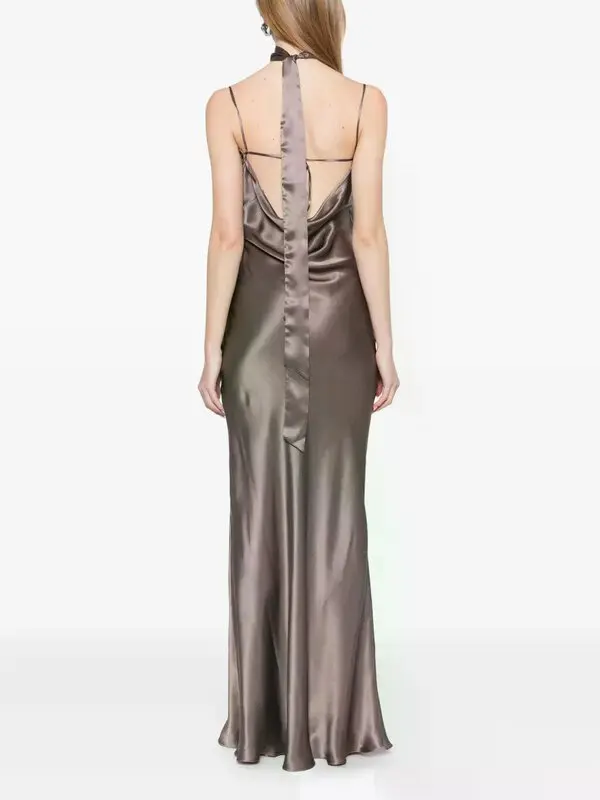 MANURI Vivie Silk Gown