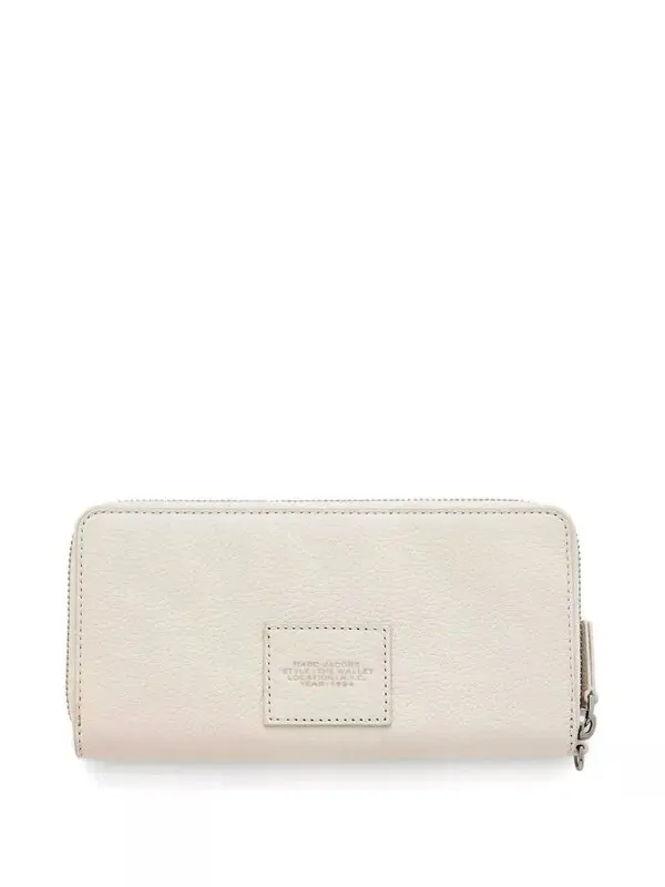 Marc Jacobs The Leather Continental Wallet - Neutrals