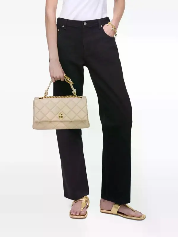 Marc Jacobs Quilted Dual Convertible Shoulder Bag - Neutrals