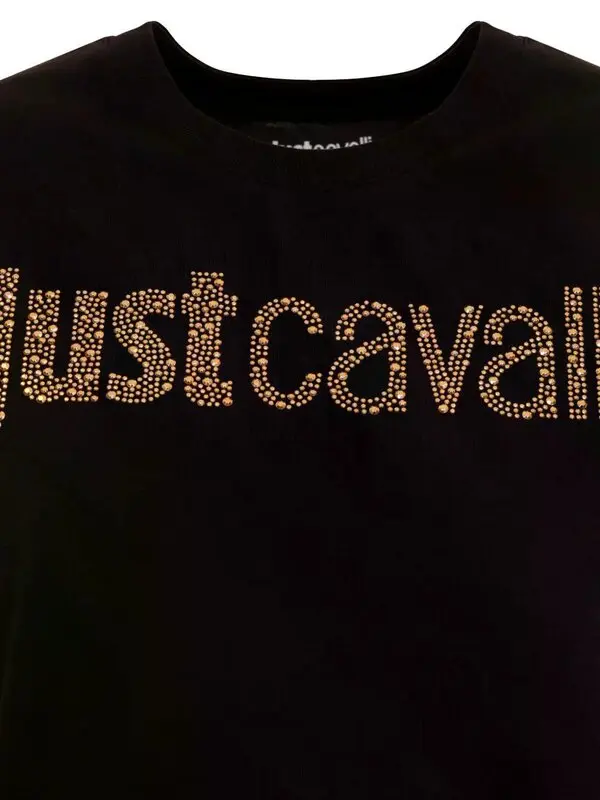 Just Cavalli Logo-print T-shirt - Black