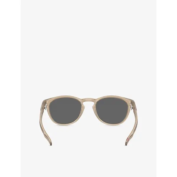 Oakley Latch Round-frame Sunglasses - Brown
