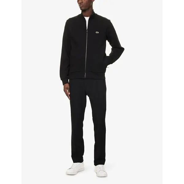 Lacoste Logo-patch Fleece Track Jacket