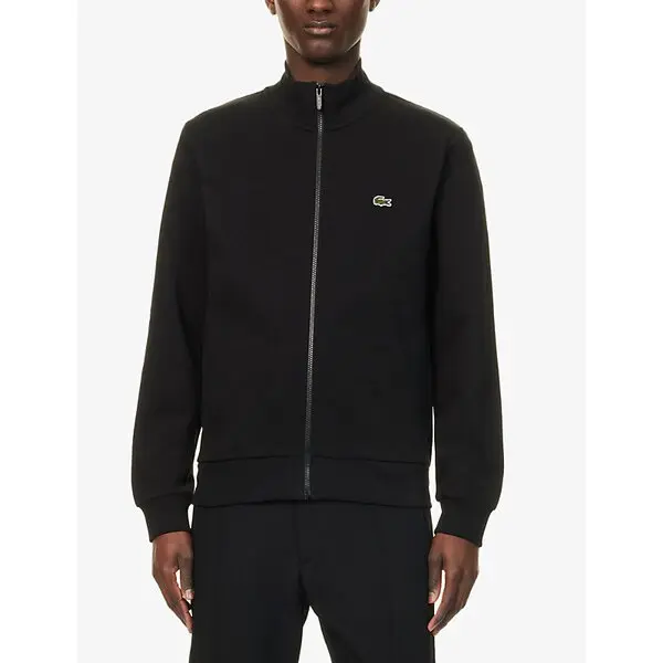 Lacoste Logo-patch Fleece Track Jacket
