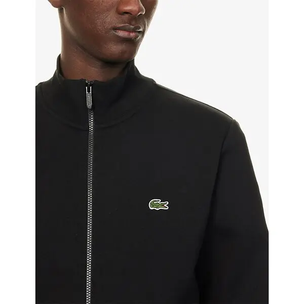 Lacoste Logo-patch Fleece Track Jacket