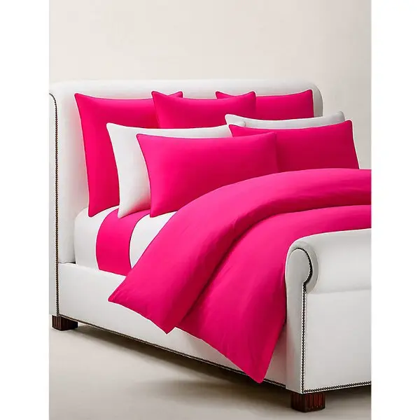 Ralph Lauren Polo Player Cotton Pillowcase - Pinksky