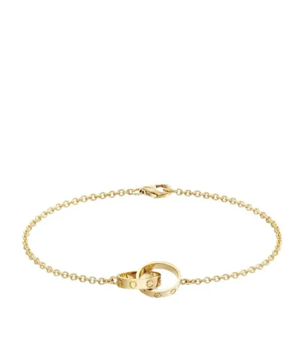 CARTIER Love 18ct Yellow-gold Chain Bracelet - Yellow Gold