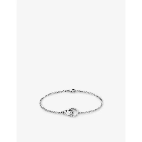 CARTIER Love 18ct White-gold Chain Bracelet - White Gold