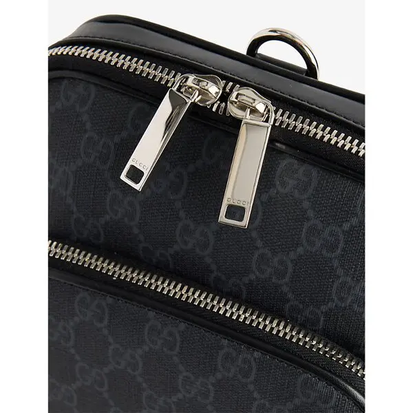 Gucci Monogram Canvas Cross-body Bag