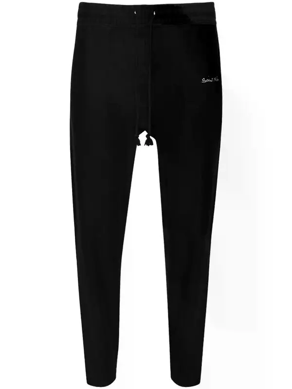 SAINT MXXXXXX Cotton Sweatpants - Black