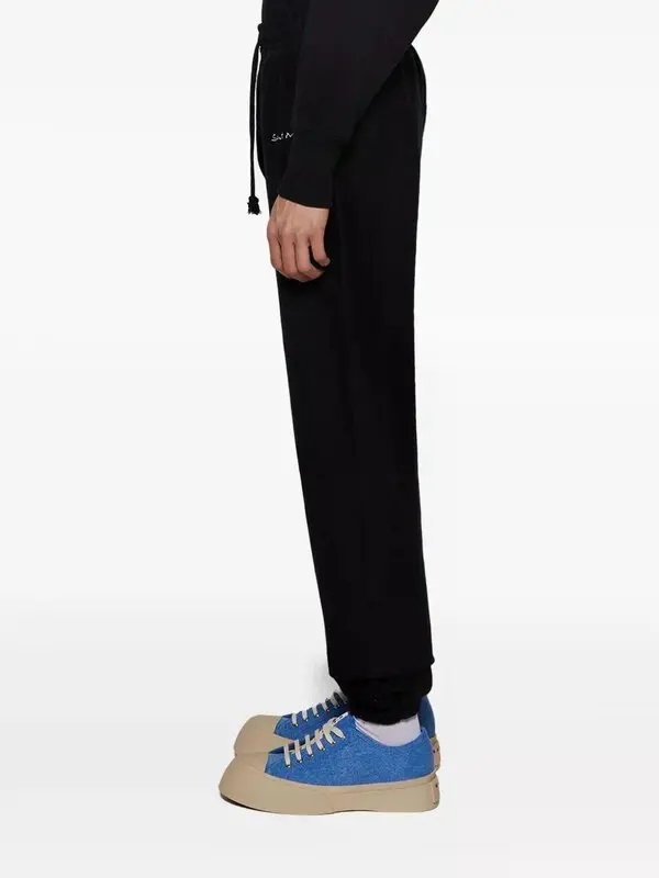 SAINT MXXXXXX Cotton Sweatpants - Black