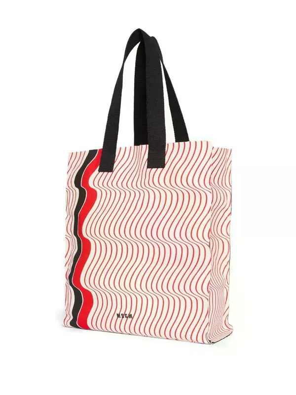 MSGM Printed Tote Bag