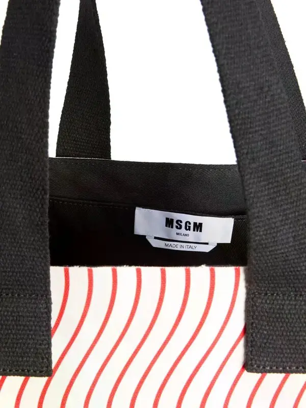 MSGM Printed Tote Bag