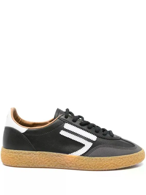 PURAAI Logo-embroidered Sneakers - Black