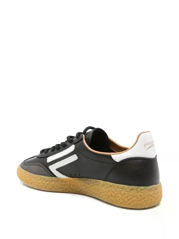 PURAAI Logo-embroidered Sneakers - Black