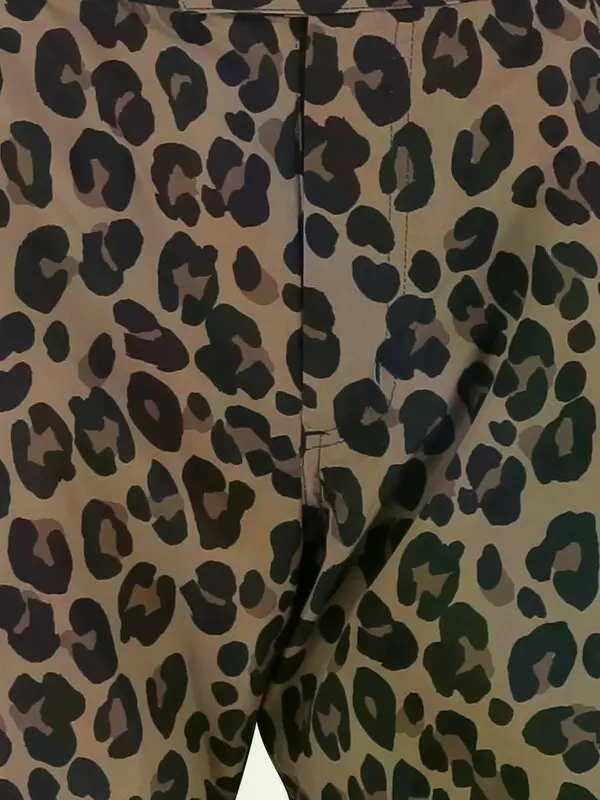 Aspesi Leopard-print Shorts