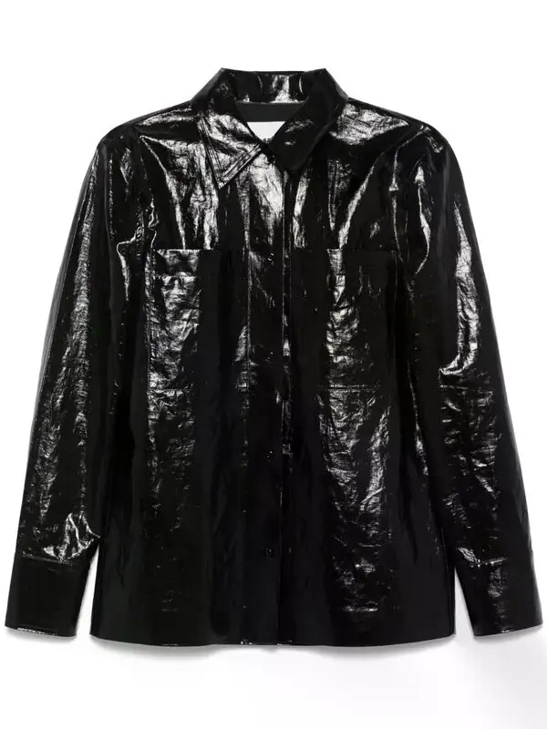 JIL SANDER Coated Linen Shirt